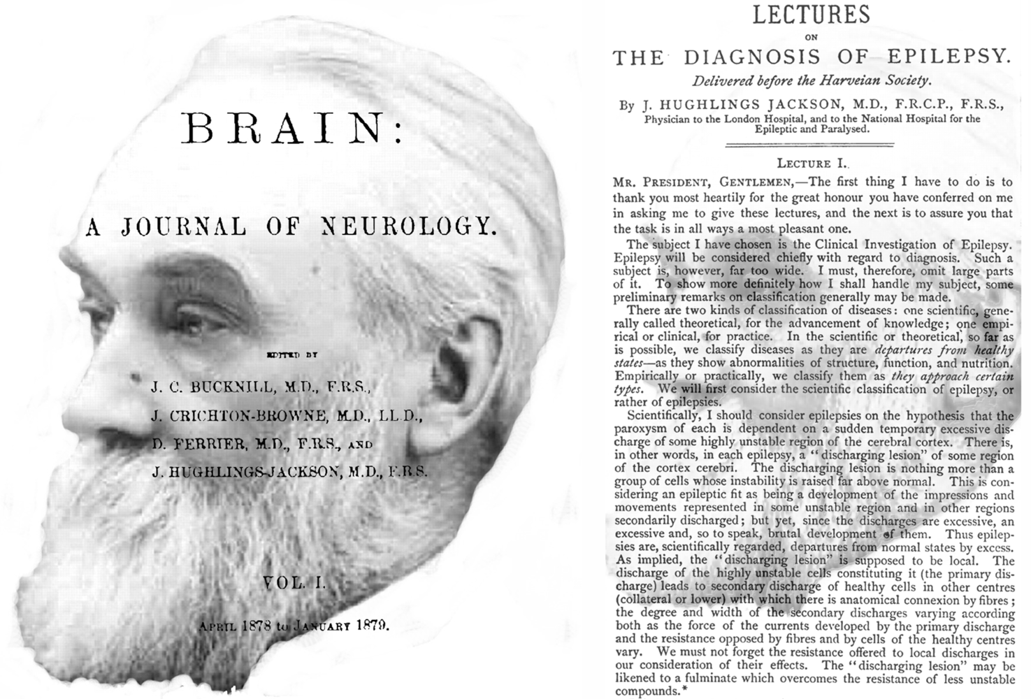 John Hughlings Jackson | Portraits of European Neuroscientists